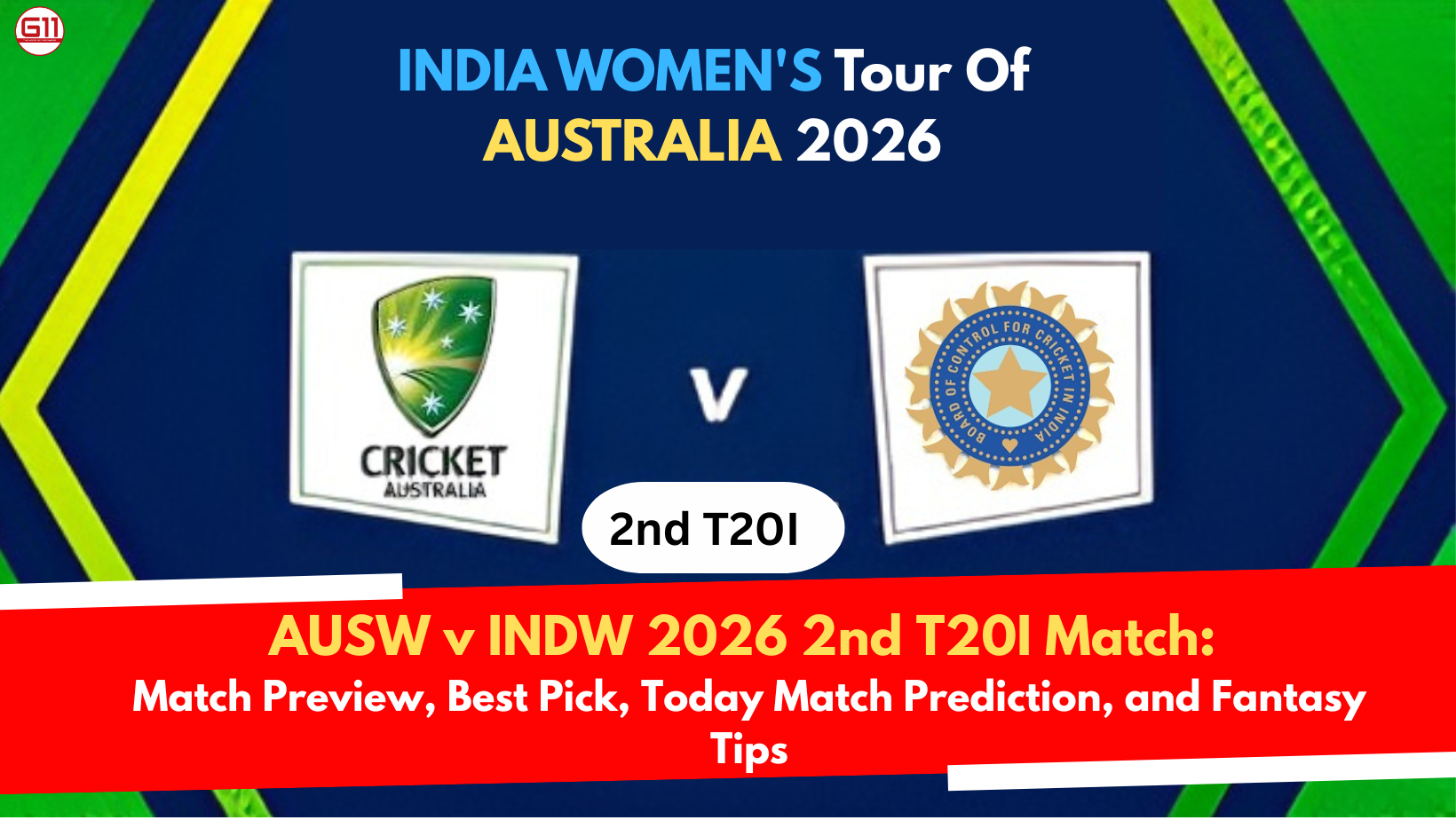 AUSW v INDW 2026 2nd T20I Match: Match Preview, Best Pick, Today Match ...