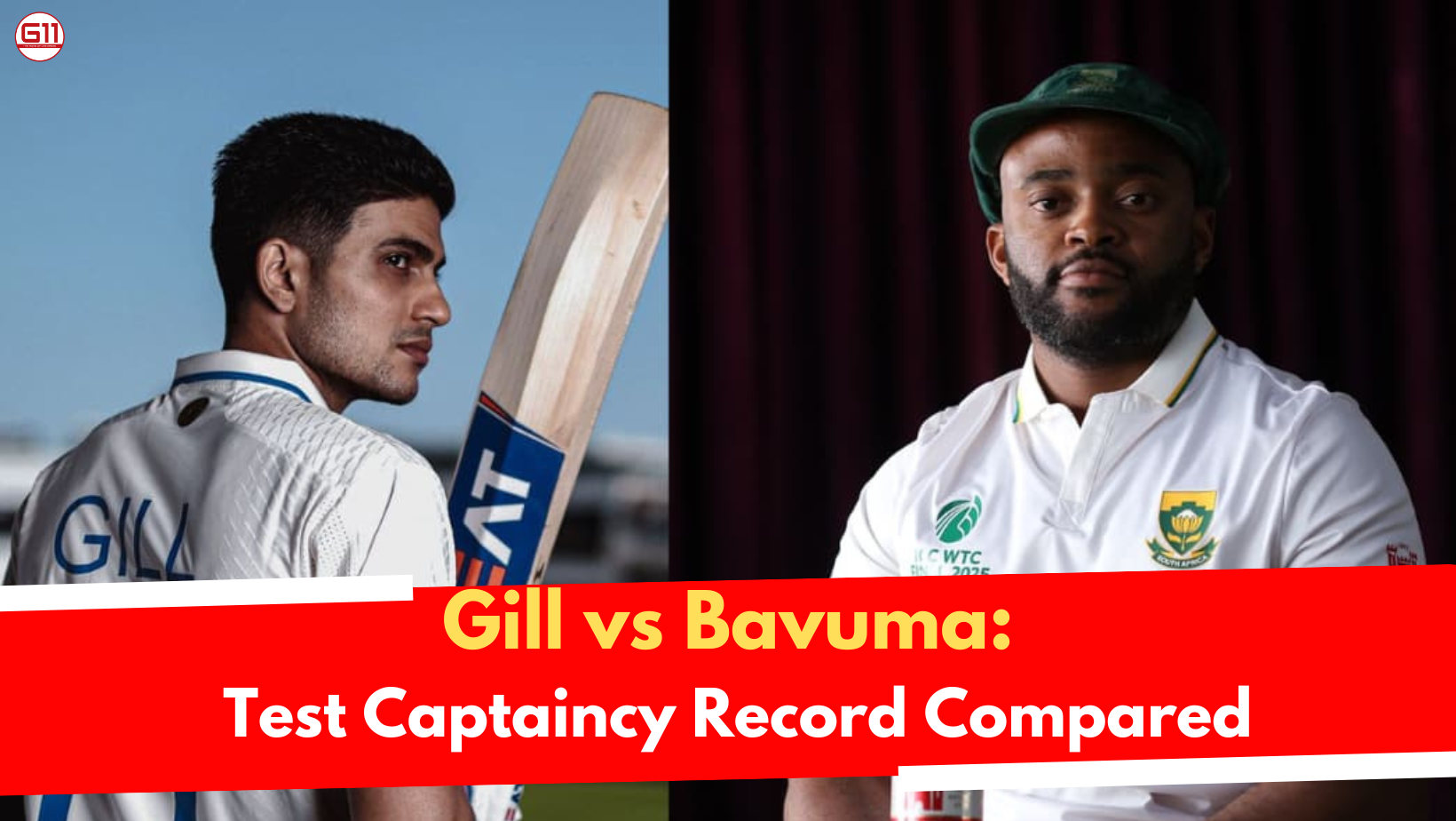 Gill vs Bavuma: Test Captaincy Record Compared