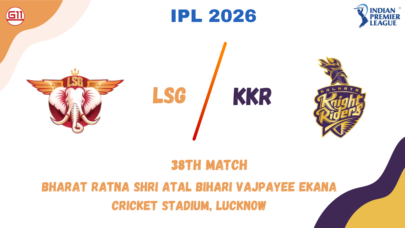 LSG v KKR IPL 2026 38th Match Preview: Best Pick, Today Match ...