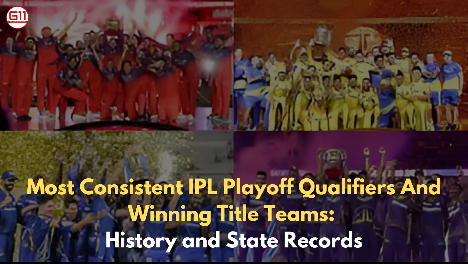 Most Consistent IPL Teams in Playoffs and Title Wins