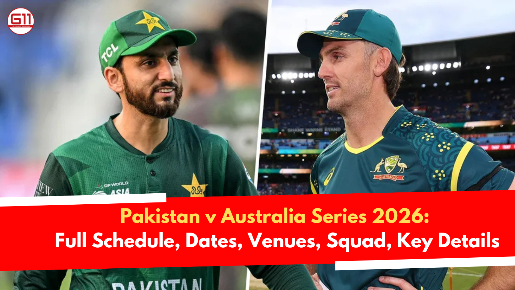 Pakistan v Australia Series 2026: Full Schedule, Dates, Venues, Squad ...