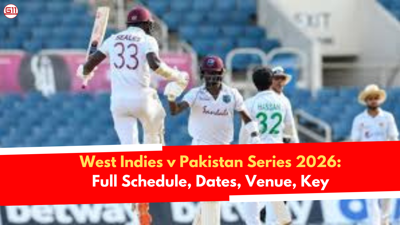 West Indies vs Pakistan Series 2026: Schedule & Details